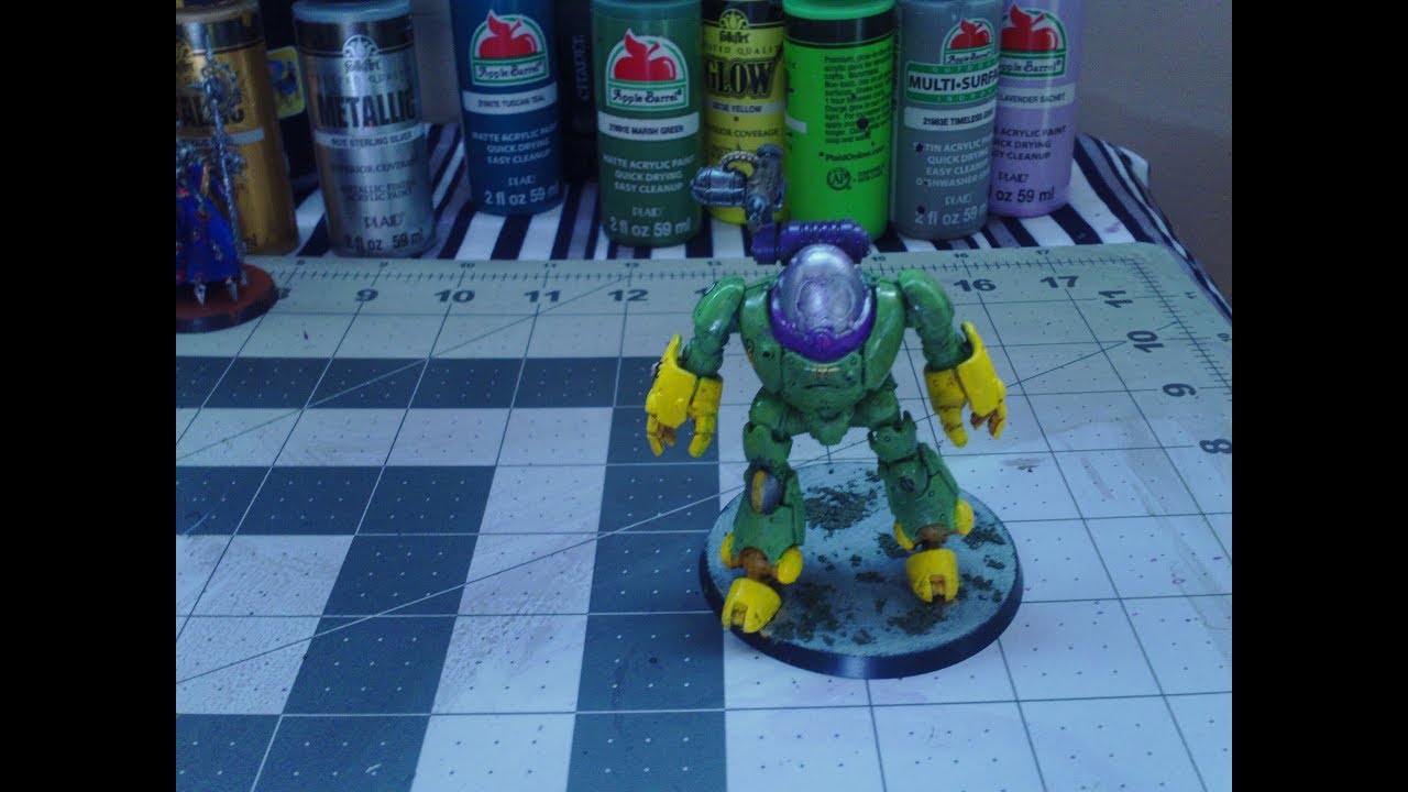 Kastelan Robot in Mysterio colour scheme - YouTube