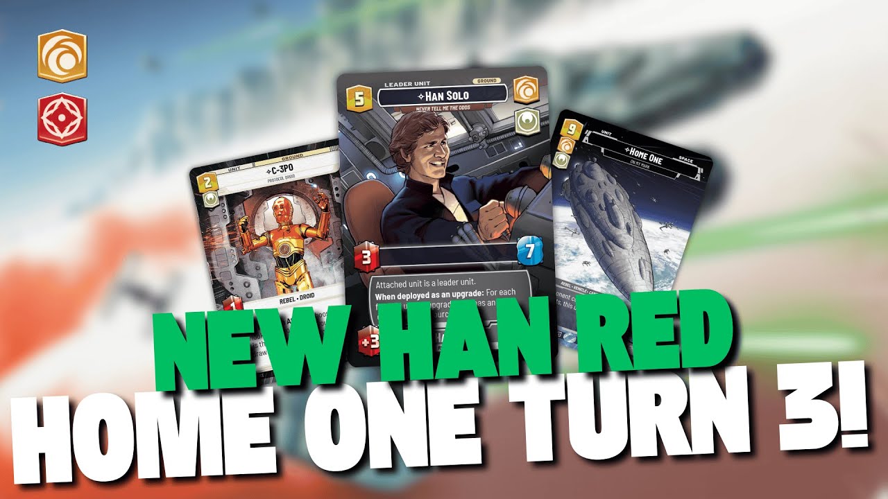 7/8 in TURN 3! NEW HAN SOLO RED is AWESOME - Gameplay / Star Wars ...