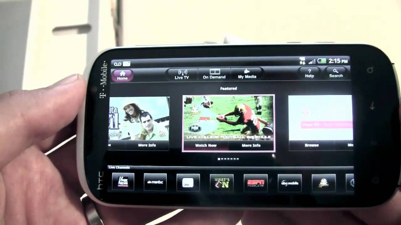 HTC Amaze 4G (T-Mobile) Unboxing and Hands-On - YouTube