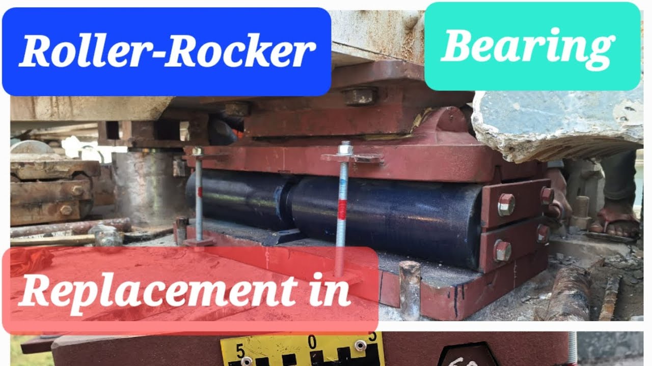 How to Replace Roller-Rocker Bearings on TOWG Railway Bridges - YouTube