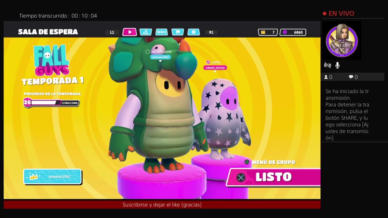 ¡FALL GUYS! Spameando coronas - YouTube