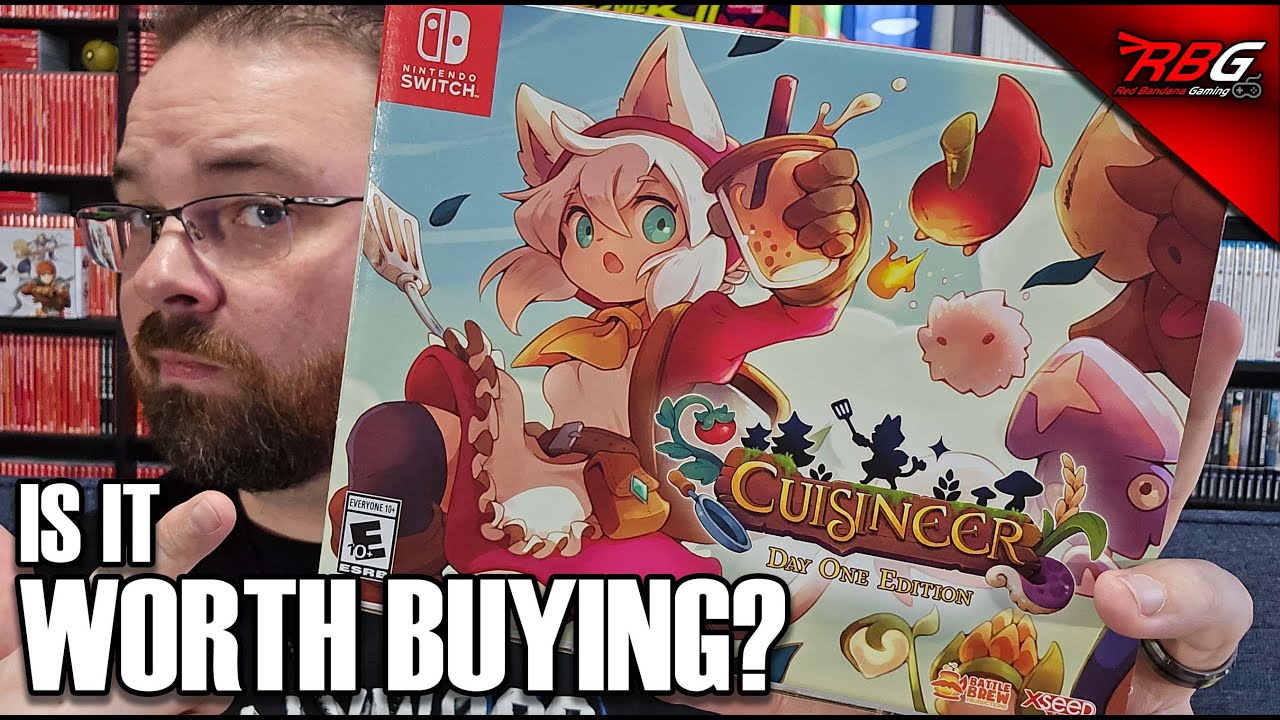 Cuisineer Day One Edition Unboxing - Is it Worth it? - Nintendo Switch ...