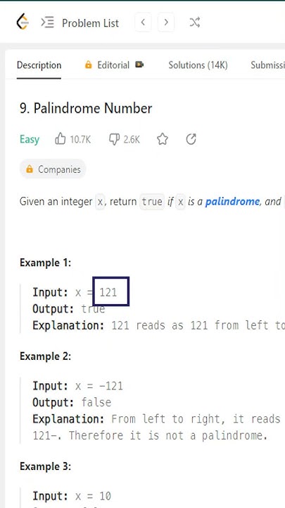 Let's Solve this Leetcode Palidrome Problem. #coding #problemsolving #leetcode #BugBard # ...
