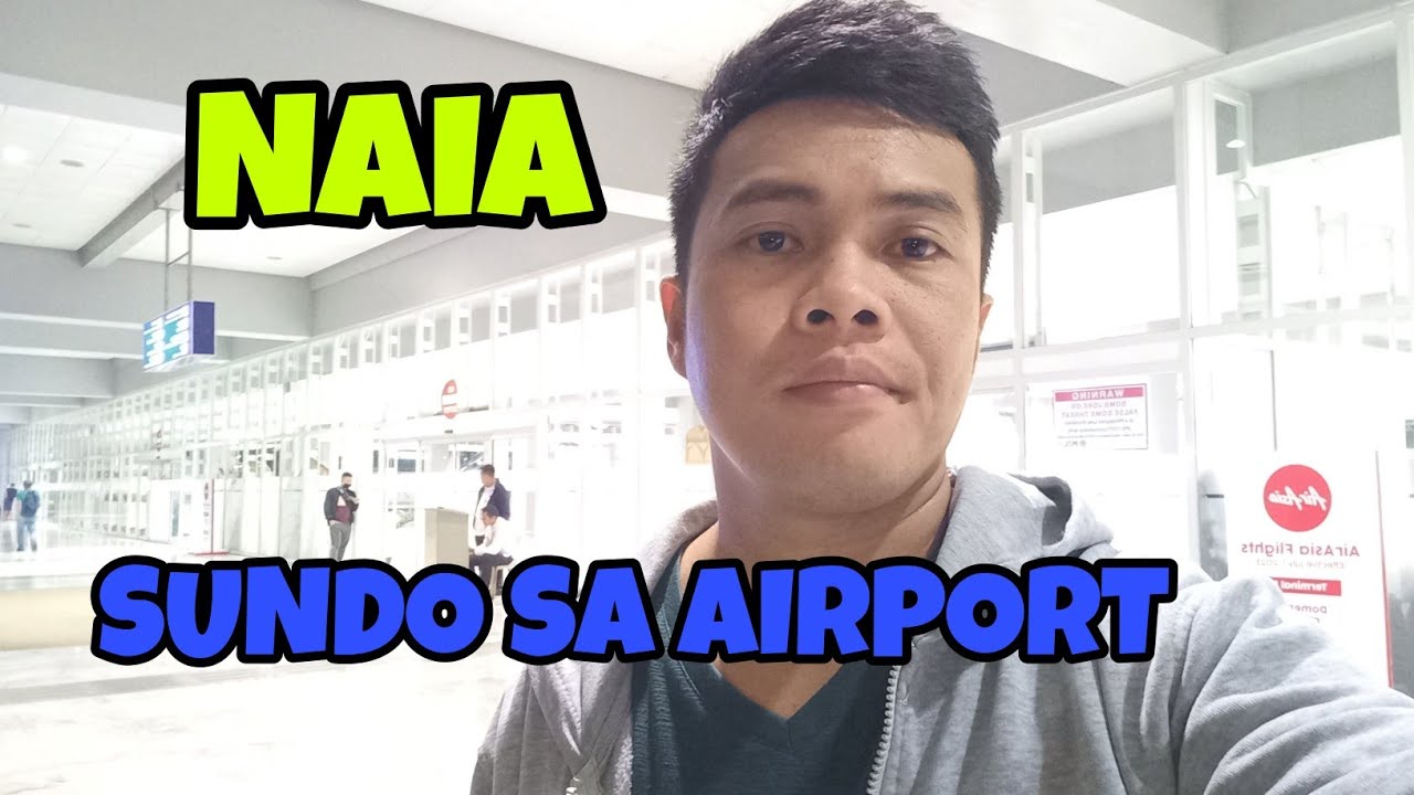 SUNDO SA AIRPORT - YouTube