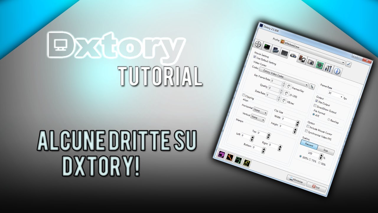 Tutorial: Alcune dritte su Dxtory - YouTube