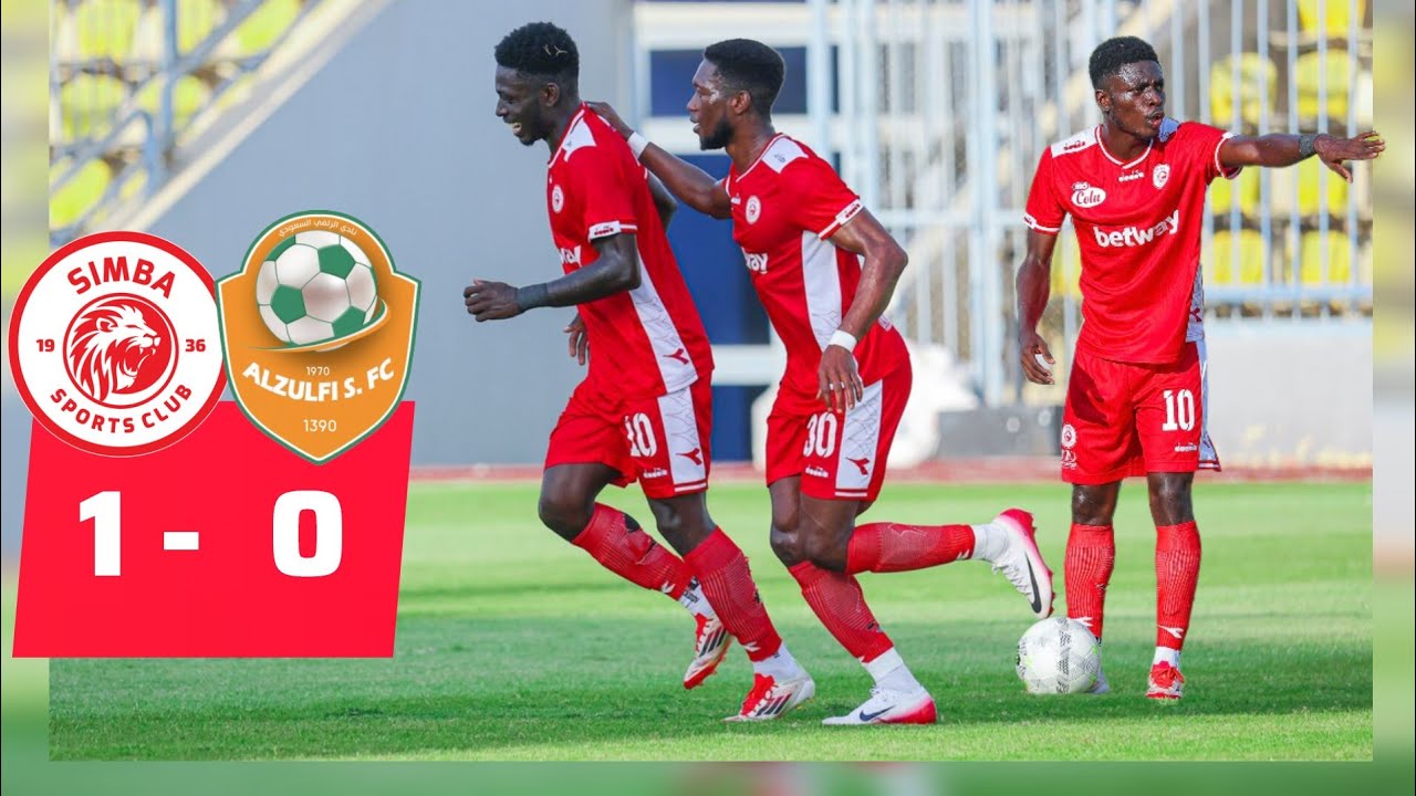 🔴 #live GOLI LA AHOUA SIMBA SC vs AL ZULF 1-0 | MECHI INAENDELEA - YouTube