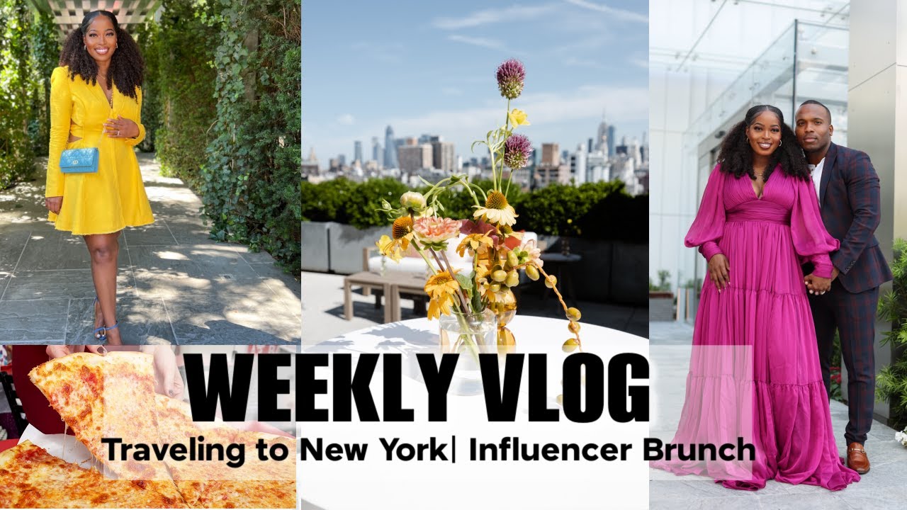 😱WEEKLY VLOG: TRAVELING TO NEW YORK DURING FASHION WEEK / Influencer ...