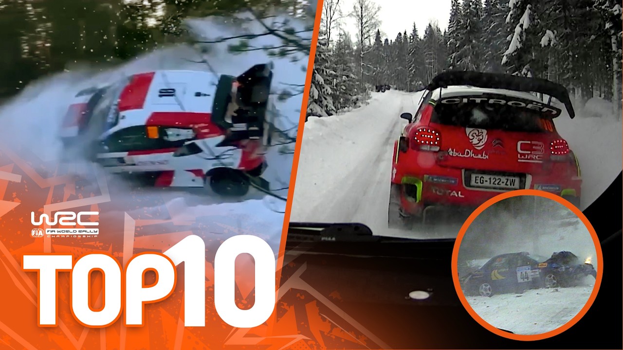 Craziest WRC Moments on Snow! - YouTube