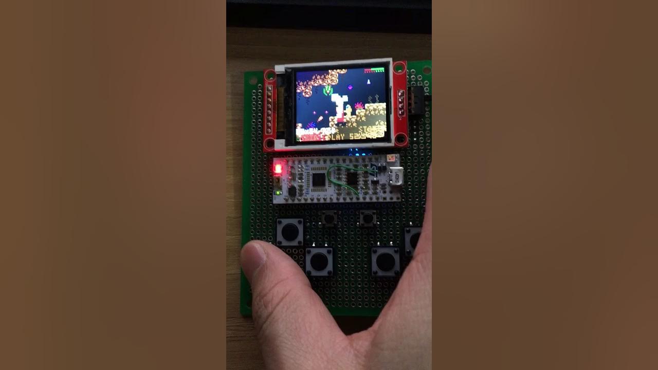 Gamebuino META 포팅 시험 - YouTube