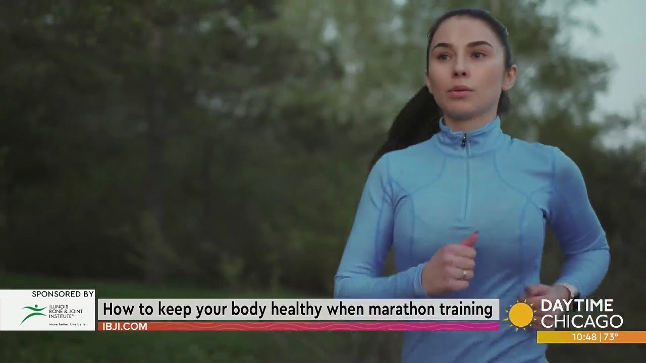 How to keep your body healthy when marathon training - YouTube