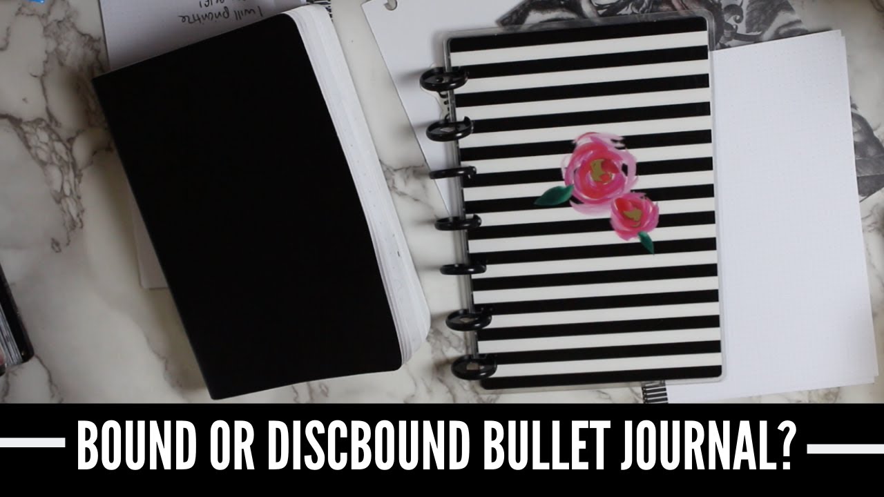 Bound Or Discbound Bullet Journal? | Bujo Battle - YouTube