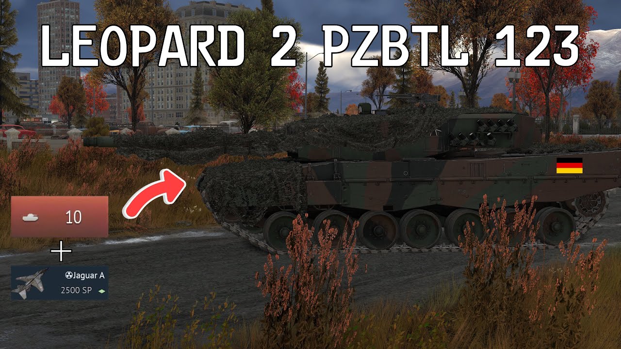 Leopard 2 (PzBtl 123) + Nuke - War Thunder - YouTube