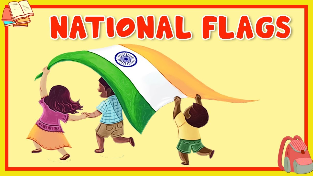 Learn About National Flags - Preschool Learning For Kids - Educational ...
