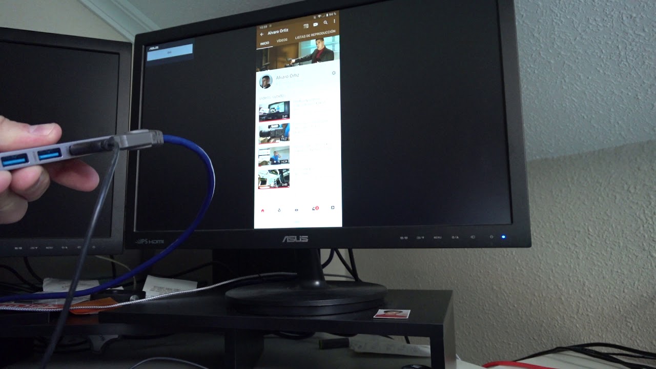 Sony Xperia One with HDMI monitor, keyboard and mouse - YouTube