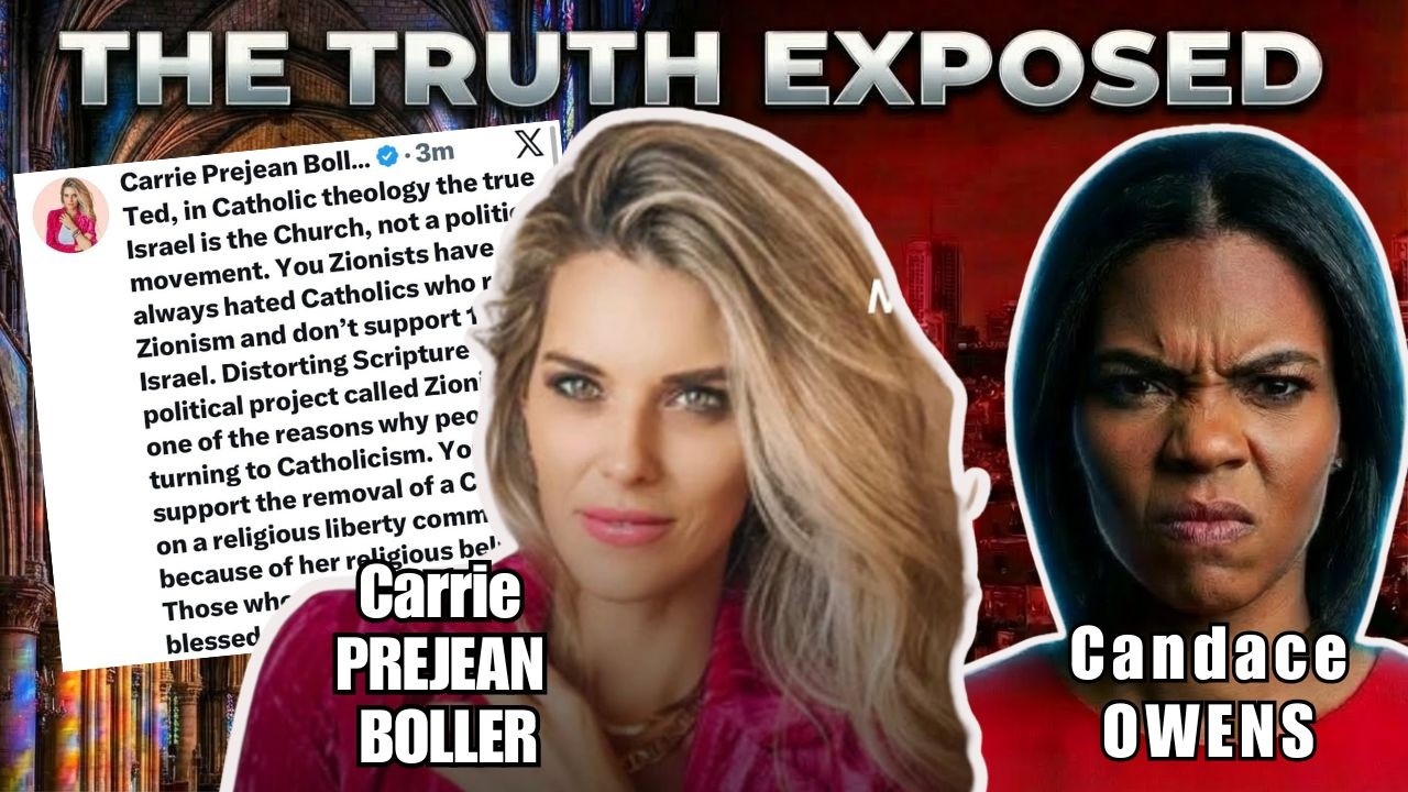 Candace Owens & Carrie Prejean Boller vs. Zionism – Catholic "Church Is ...