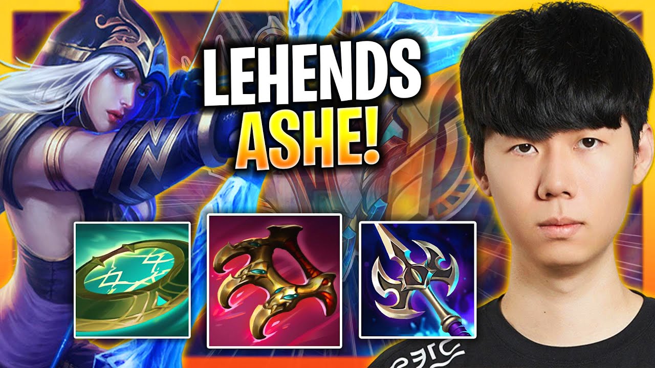 LEHENDS IS A GOD WITH ASHE! | GEN Lehends Plays Ashe Support vs Lulu ...
