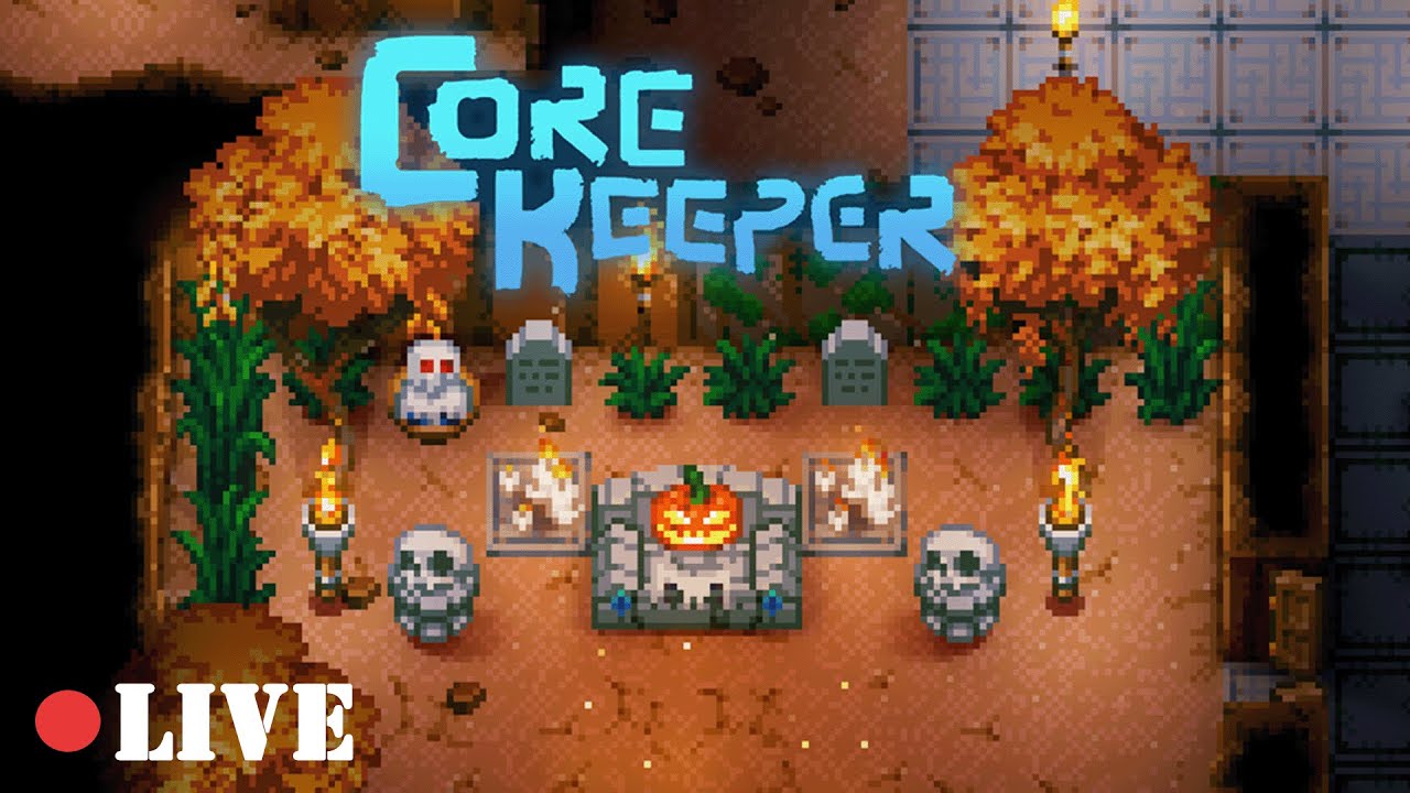 ขอเป็นผีไปสีข้างๆหน่อยฮะ | LIVE - Core Keeper #3 - YouTube