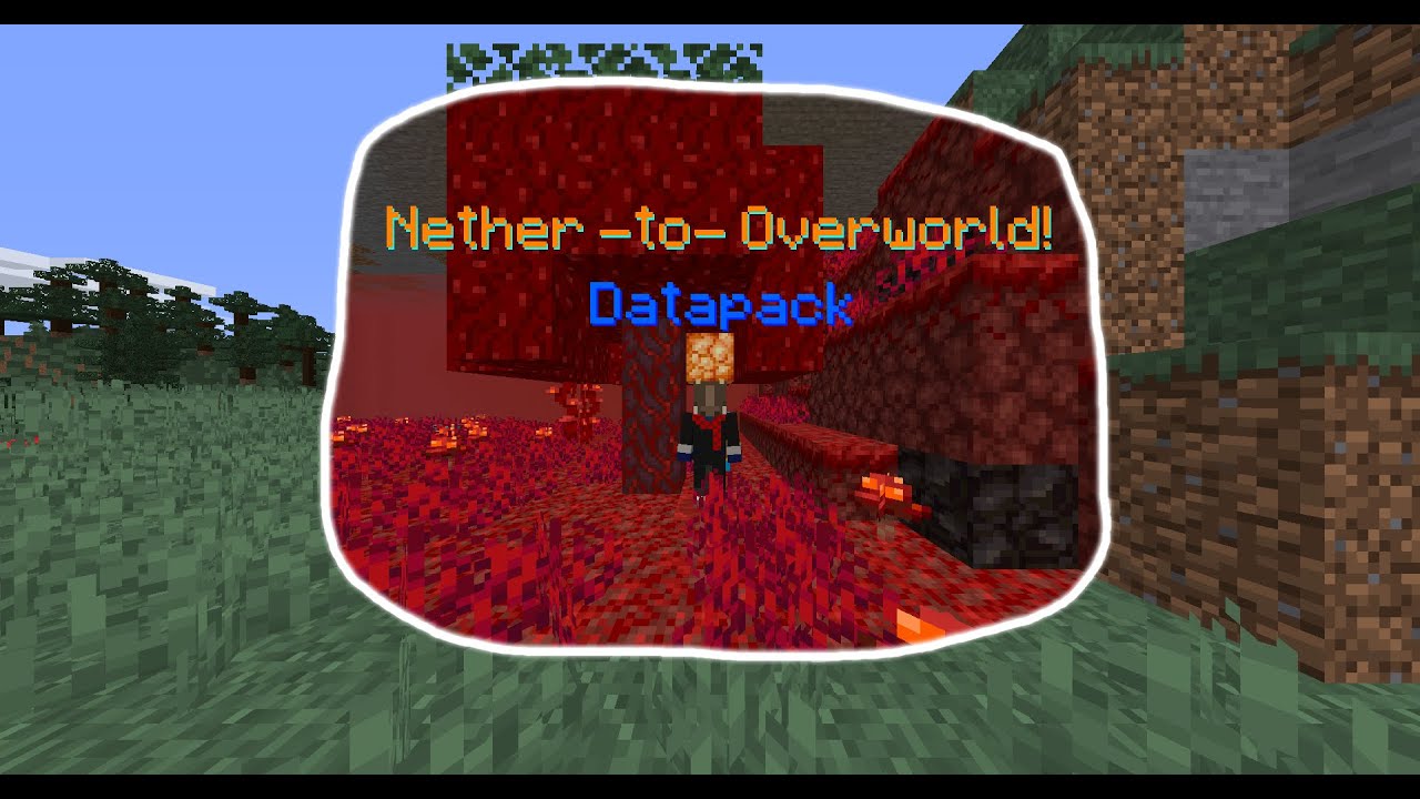 Nether to Overworld Datapack | Goatyboys | Minecraft Datapack - YouTube