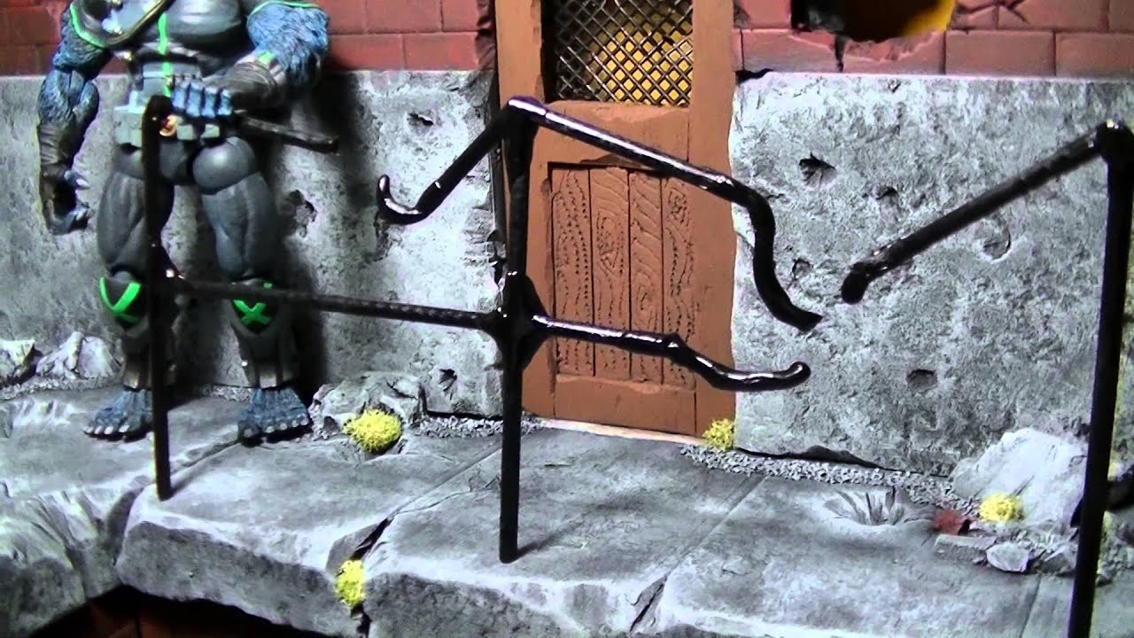 "Figures In Action" #56: Destroyed Dock Diorama PART - 2 - YouTube
