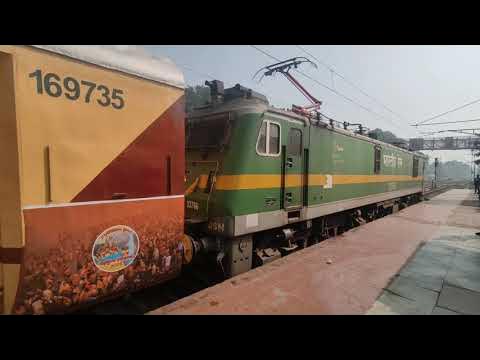 [PART-3] 14 Back To Back LHB & ICF Trains At Full Speed || High Speed Trains In DELHI-KANPUR ...