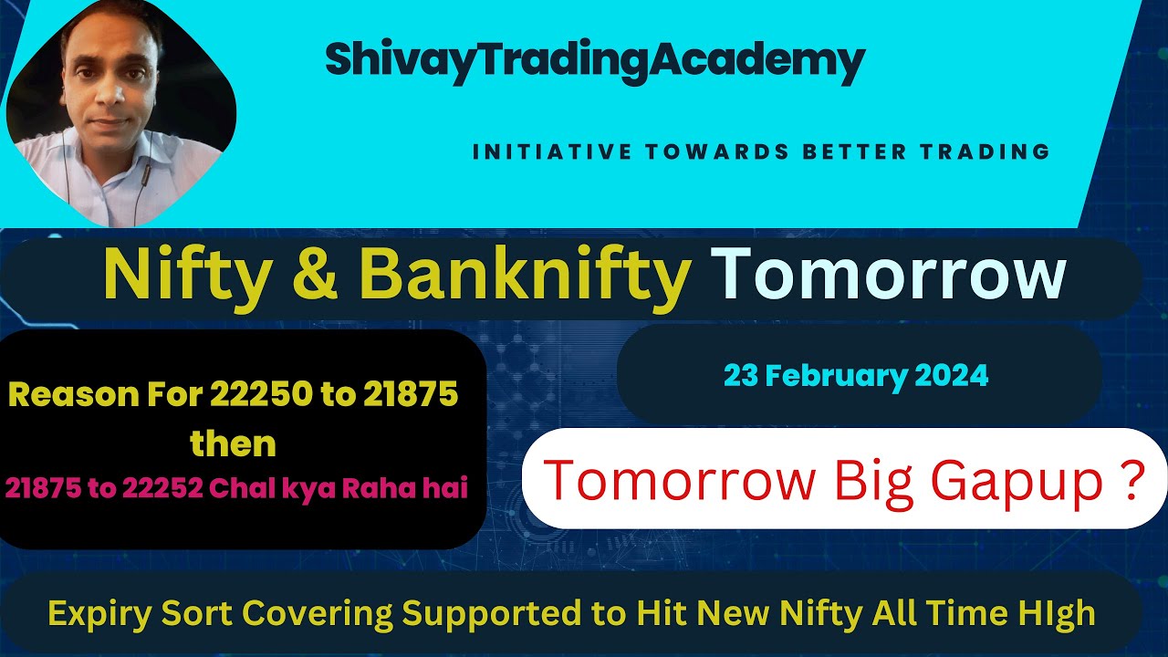 Nifty Prediction and Bank nifty Analysis for Friday | 23rd February ...