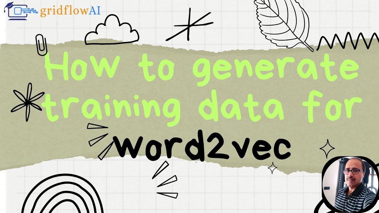 Constructing Training Set for Word Embedding Algorithms - YouTube