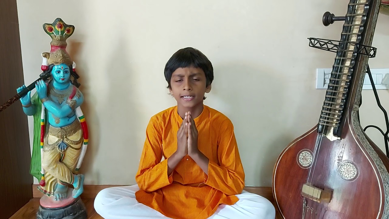 Bhagavad Gita chanting - Chapter 1 by Vikram Rajaram - YouTube