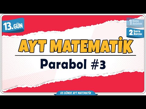 Parabol 3 Soru Avcısı | 65 Günde AYT Matematik Kampı 13.Gün | Rehber Matematik