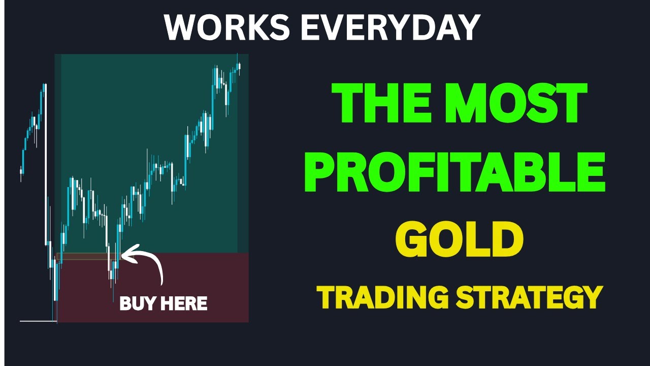 ICT'S BEST & Most Profitable Gold Trading Strategy That Works EVERYDAY ...