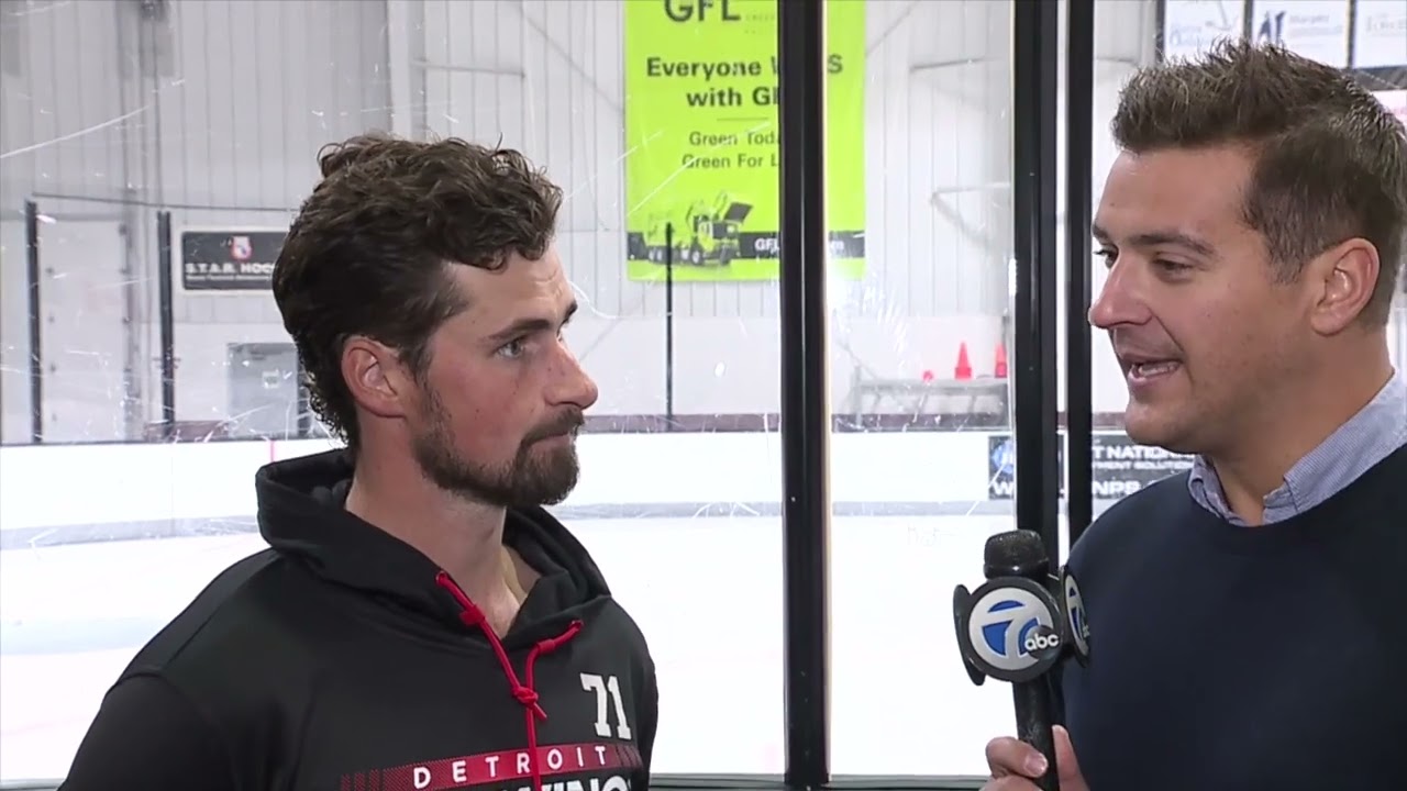 INTERVIEW: Dylan Larkin wants to stay with Red Wings, talks excitement ...