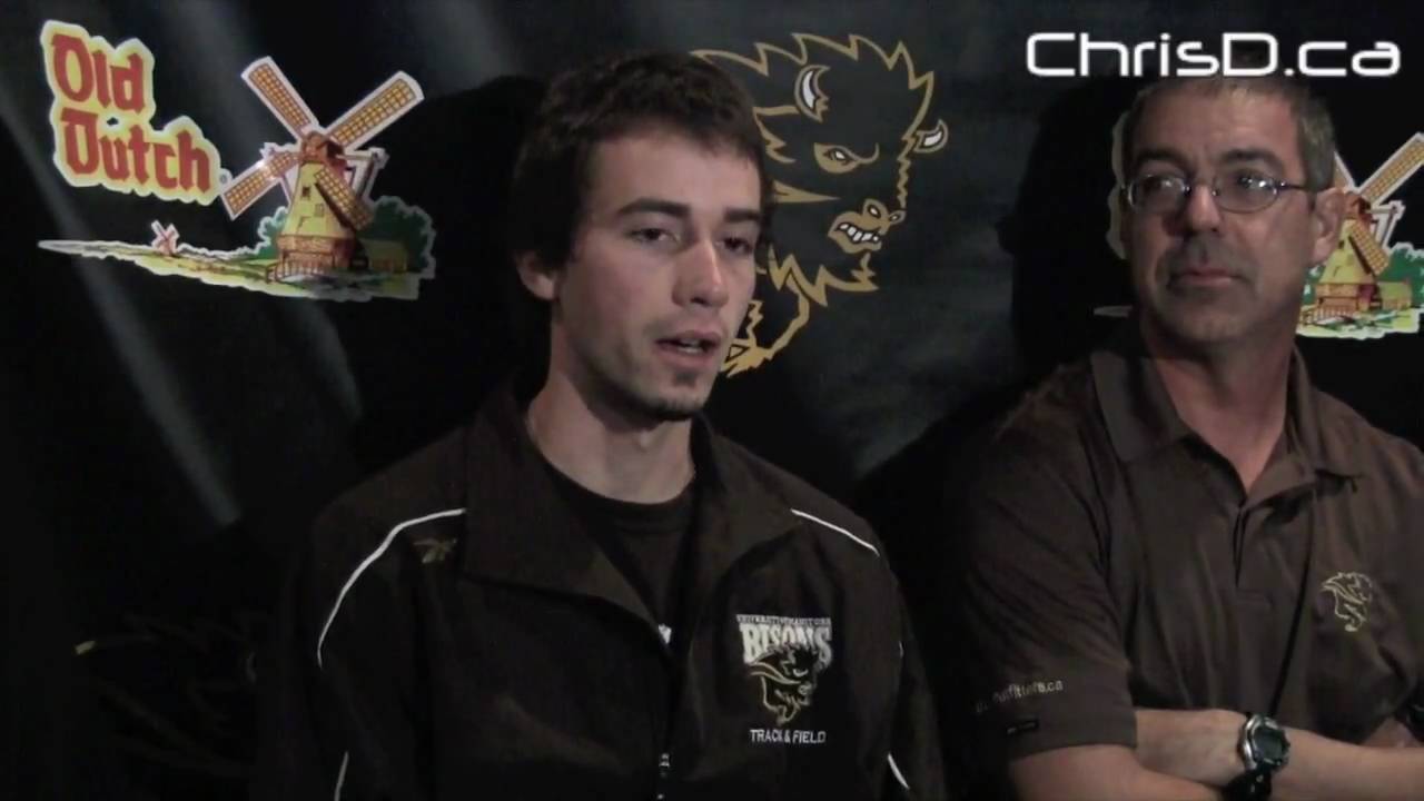U of M Bisons - Adam Penner - Dec. 2, 2009 - Winnipeg, Manitoba - YouTube