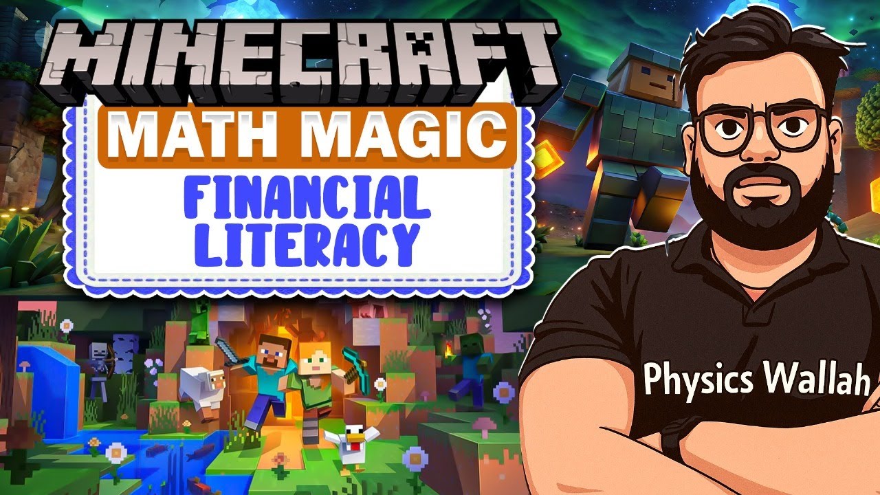 Learn Financial Literacy with Minecraft | Minecraft Math Magic | Coding ...