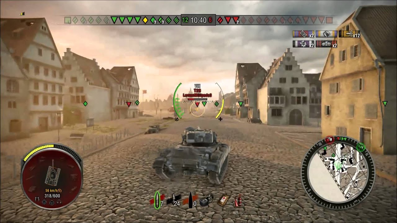 Premium Light Tanks - AMX Chaffee & Type 64 Gameplay [World of Tanks ...