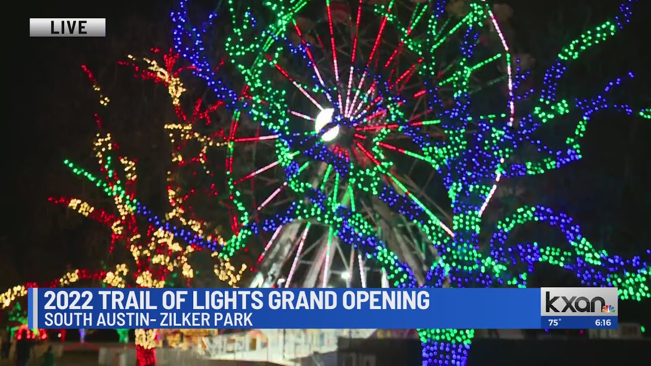 2022 Trail of Lights grand opening - YouTube