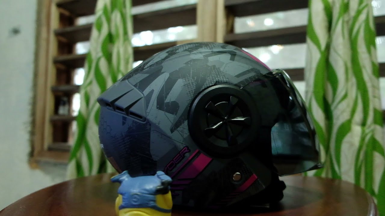 Spyder Helmet Review Open Face Reboot 2 - YouTube
