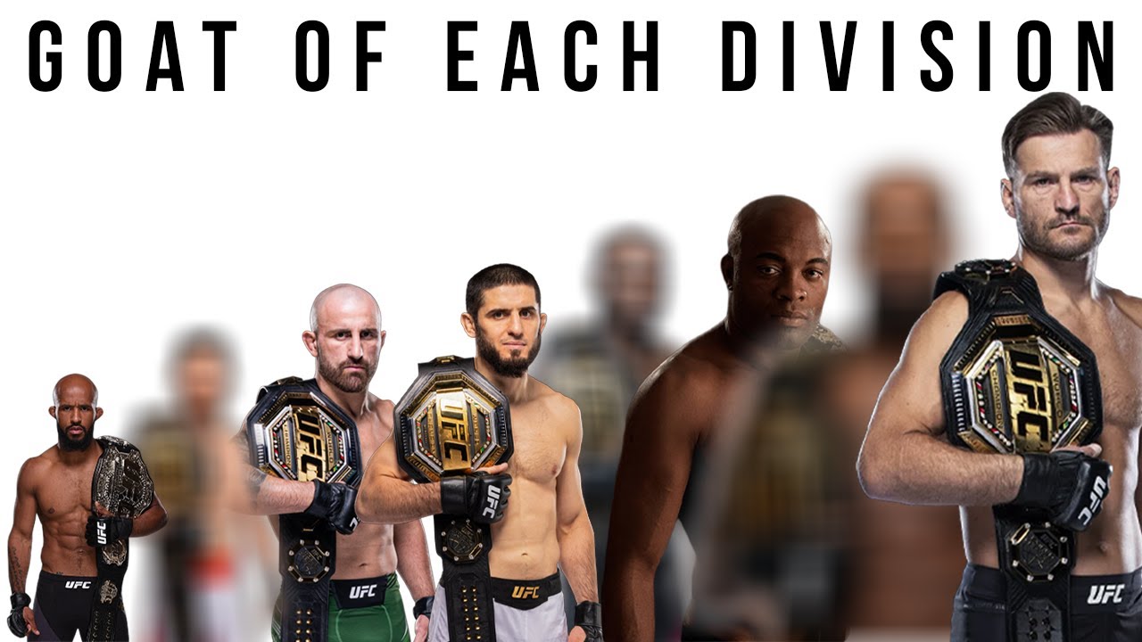 The Kings of Each Division | My UFC GOAT Picks - YouTube