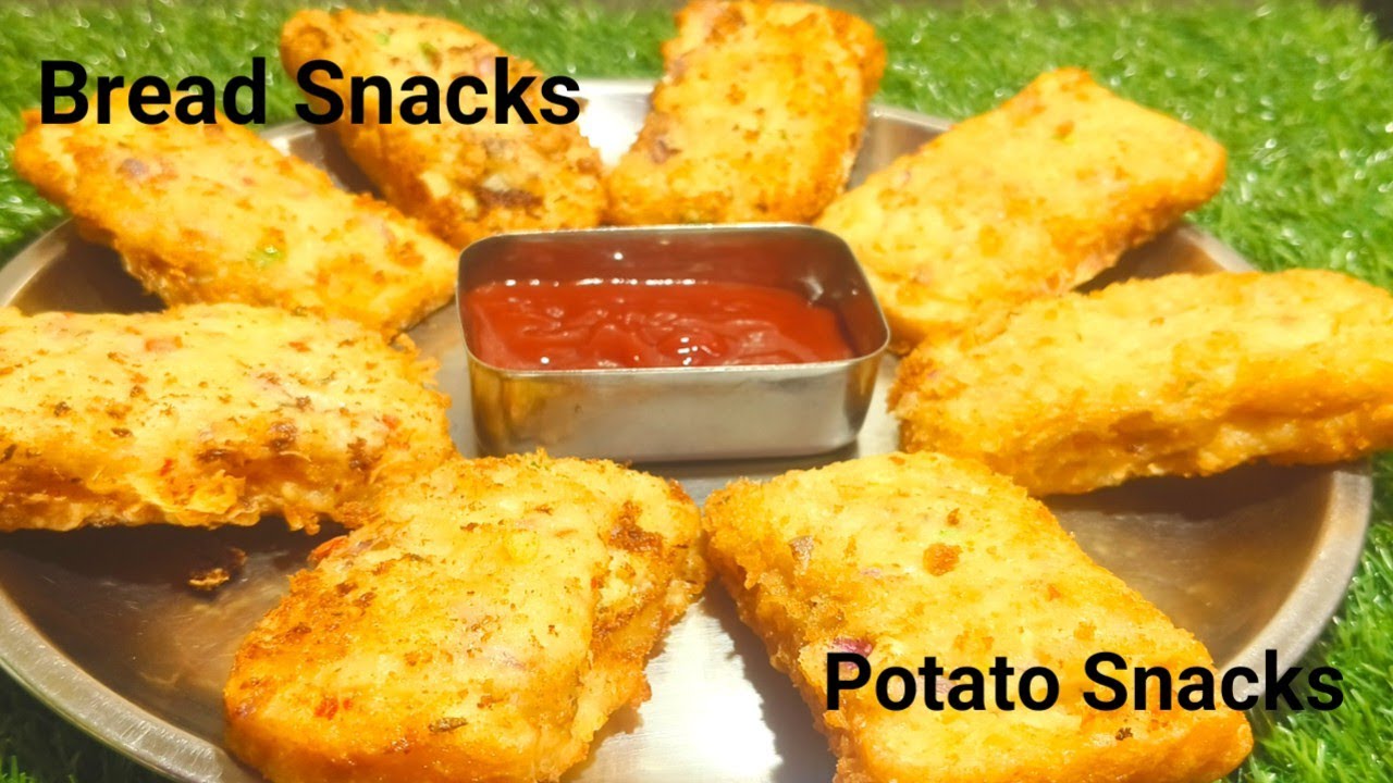 Easy bread recipe || Potato recipes || Easy recipes || Tasty Snacks ...