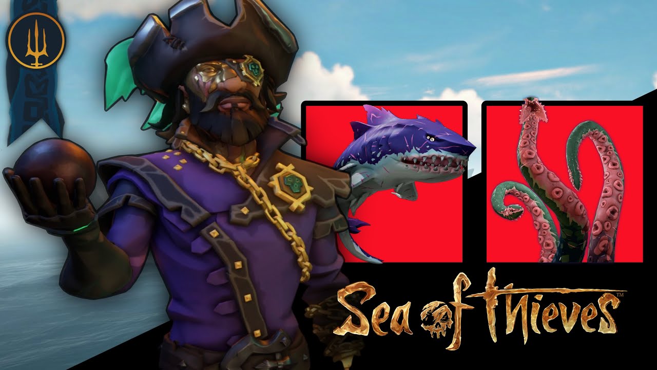 The Crested And Kraken Encounters - Sea of Thieves - YouTube