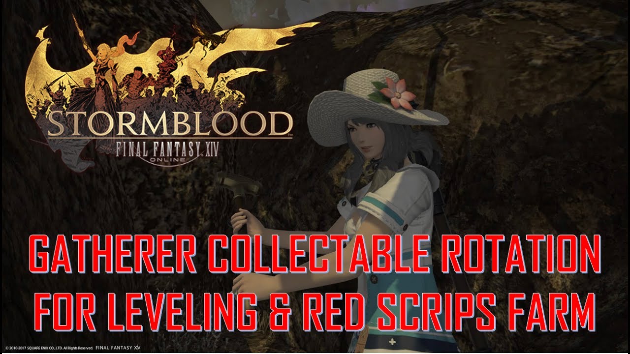 Final Fantasy XIV: Stormblood - Lv.60 to 70 Gatherer Collectable ...