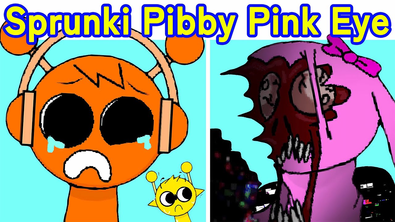 Friday Night Funkin' Vs Pibby Pink Eye Vs Oren & Simon (Incredibox Sprunki) (Pibby x FNF MOD ...