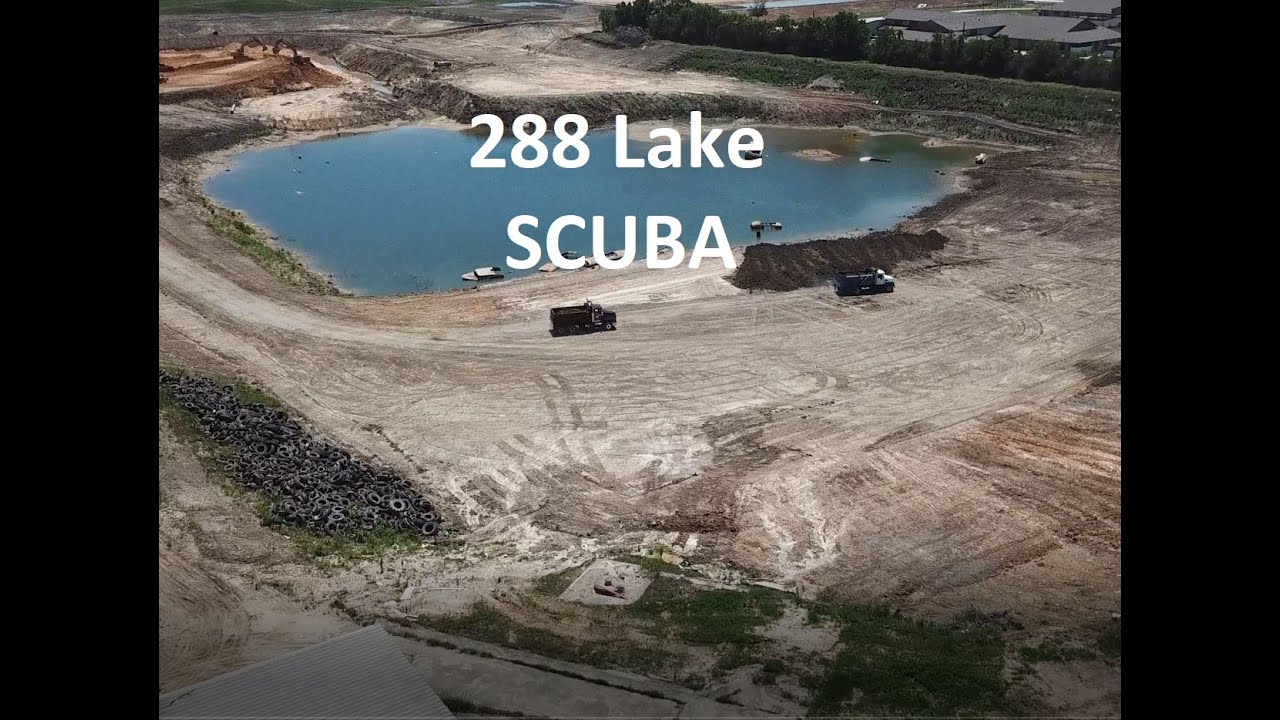 Drone Video of Former 288 Lake Scuba Water Park in Houston Texas - YouTube
