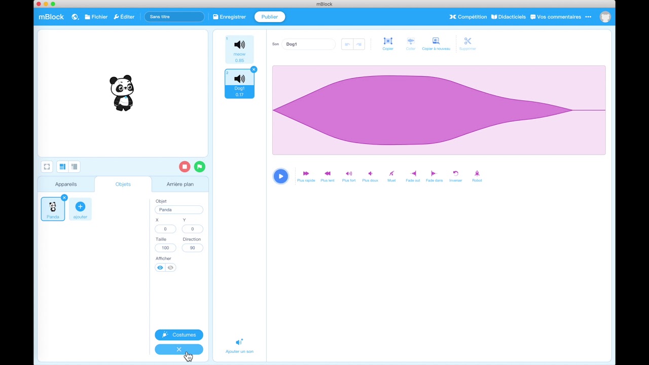 Solution : Introduction et sons dans mBlock - YouTube