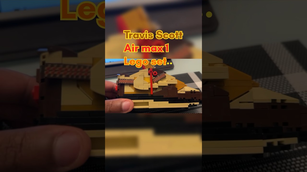 Travis Scott Air max 1 (LEGO SET up) #nike #hiphop - YouTube