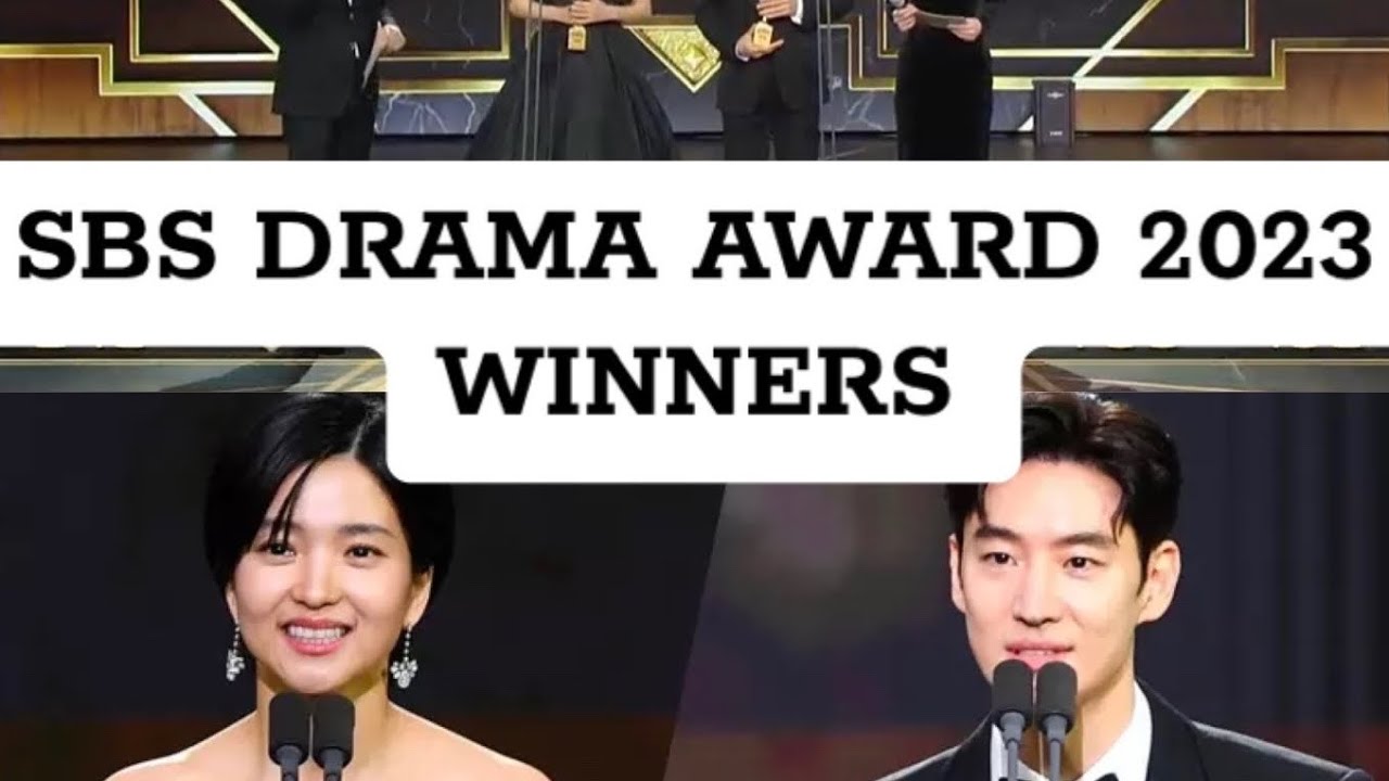 SBS DRAMA AWARD 2023 WINNERS - YouTube