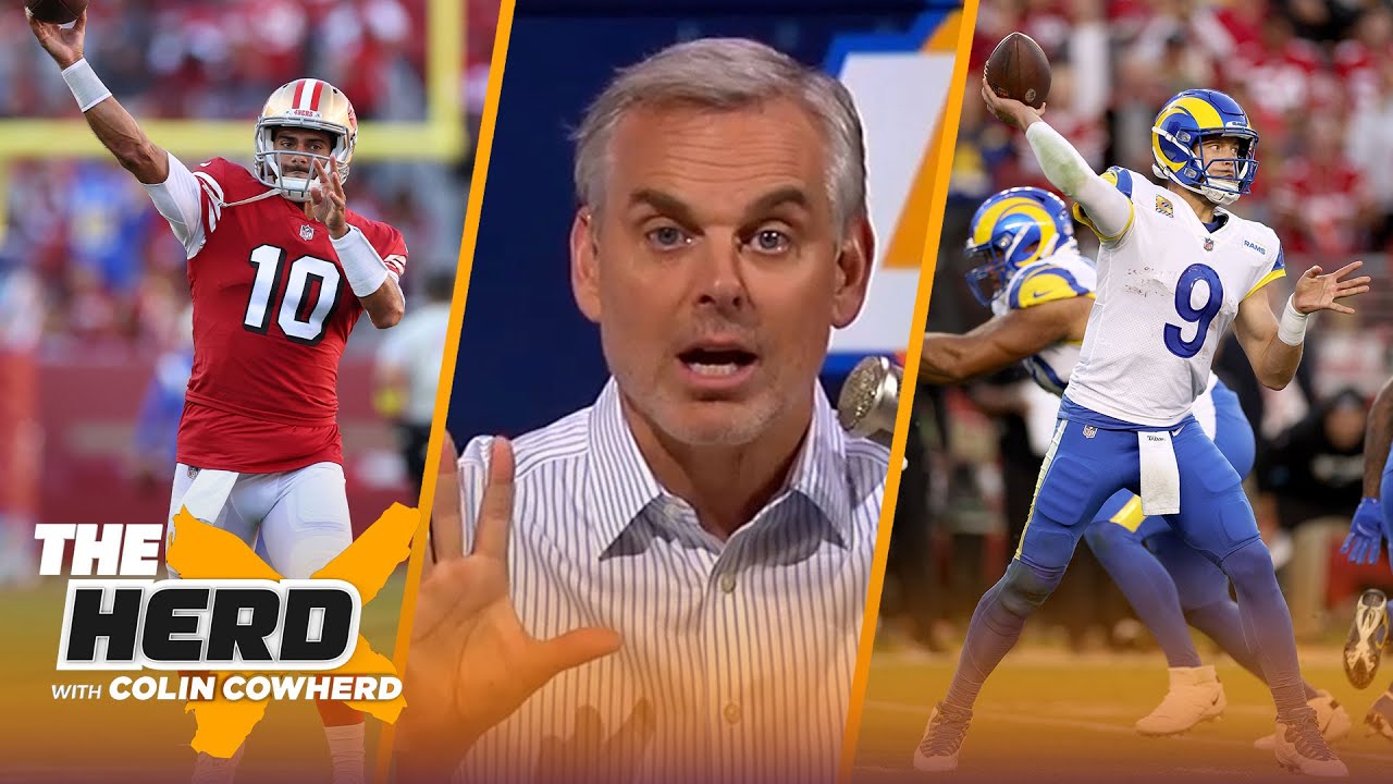 Why Jimmy Garoppolo-49ers is a perfect fit, Rams struggles continue post MNF | NFL | THE HERD ...