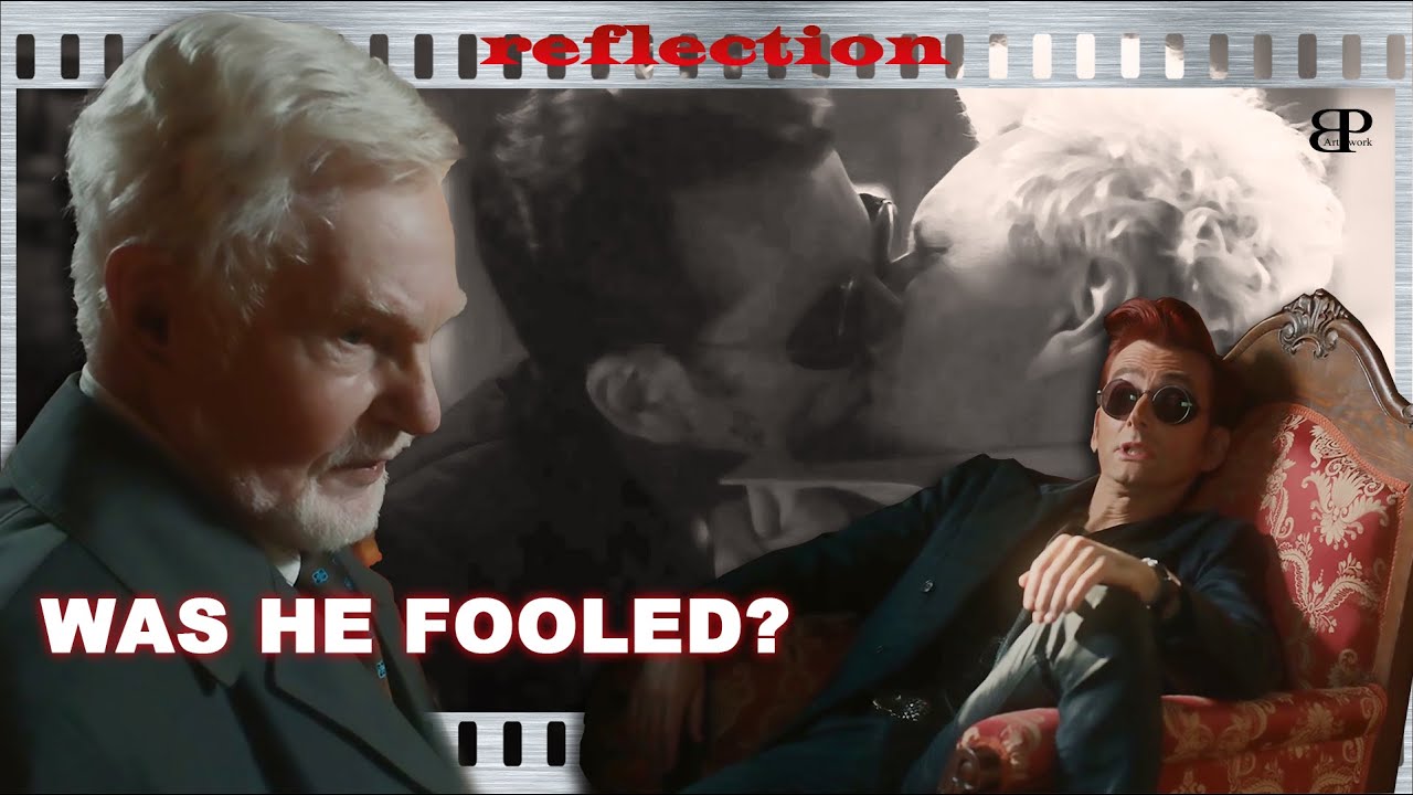 Did Crowley and Aziraphale fool The Metatron? | Scene Reflection | GOOD ...