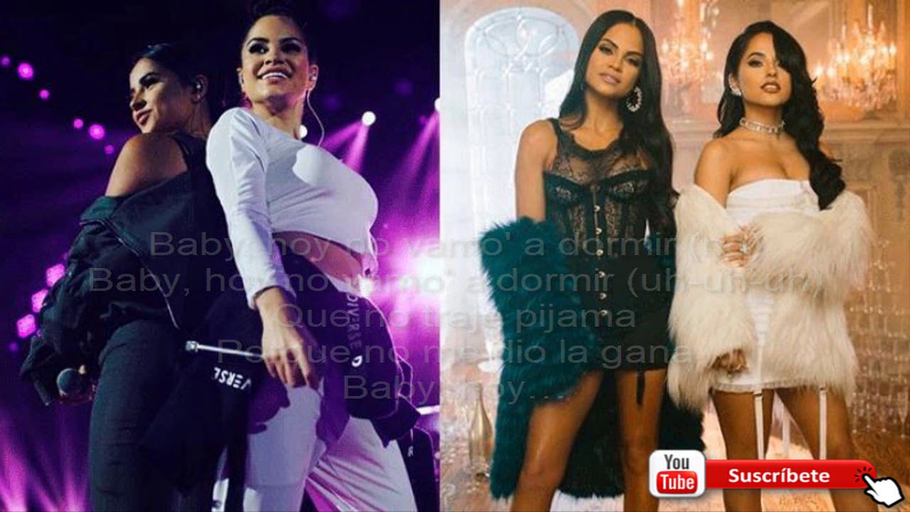 Sin Pijama Becky G, Natti Natasha ( letra) oficial - YouTube