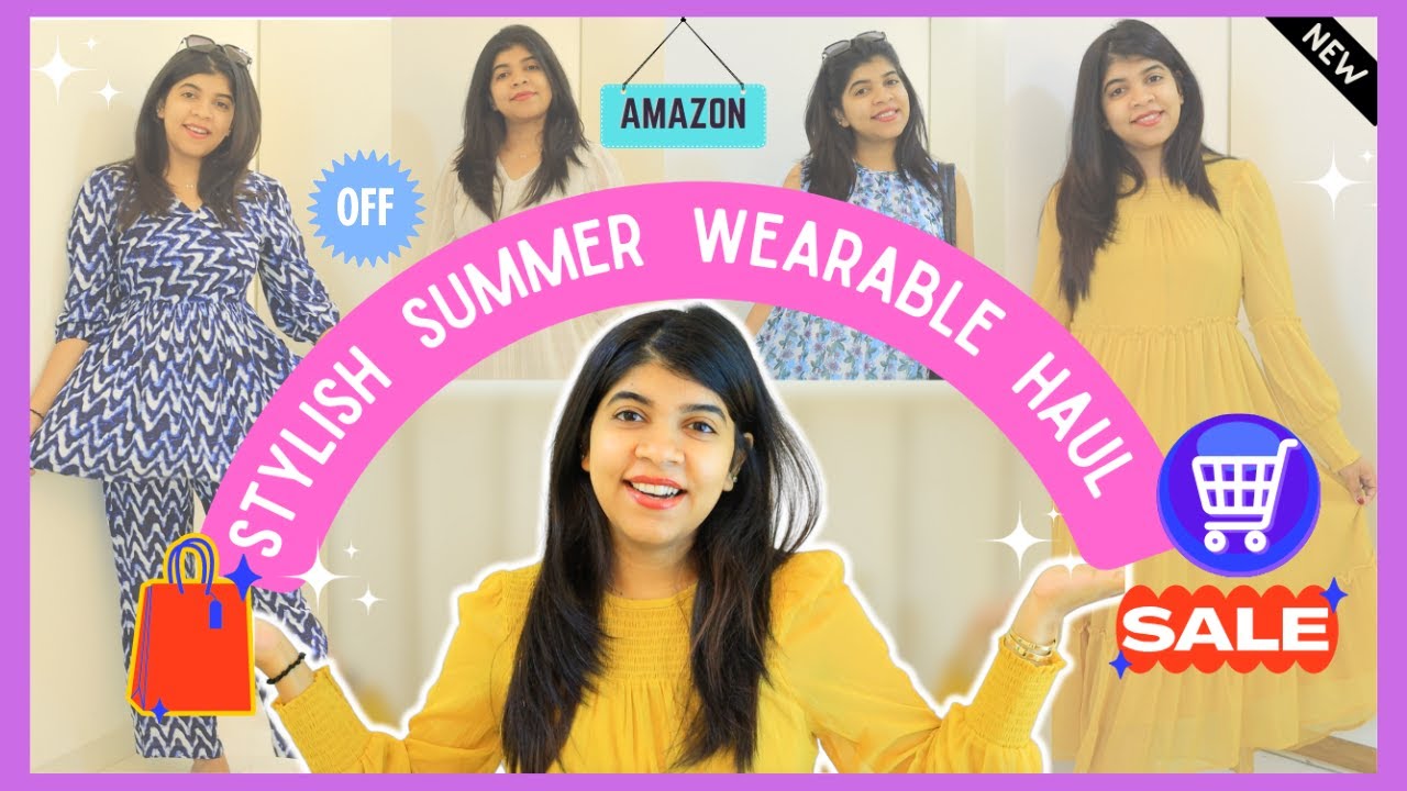 Amazon Summer Collection ! Cotton Coords ! Summery Dresses ! - YouTube