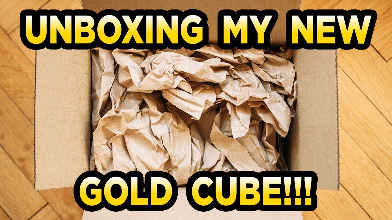 Unboxing my Gold Cube from West Coast Mining Supply - YouTube
