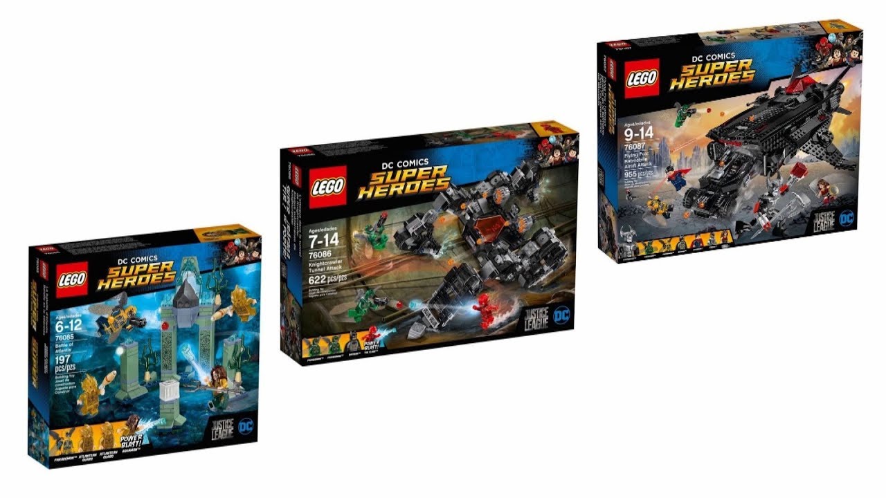 NOWOŚCI SIERPIEŃ 2017 LEGO DC Comics Super Heroes - YouTube
